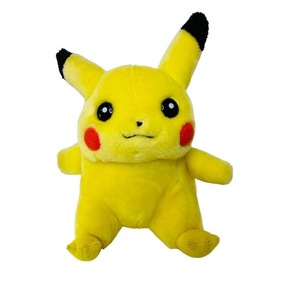 Hasbro | Toys | Vintage Pokemon Pikachu Plush Stuffed Animal Nintendo ...